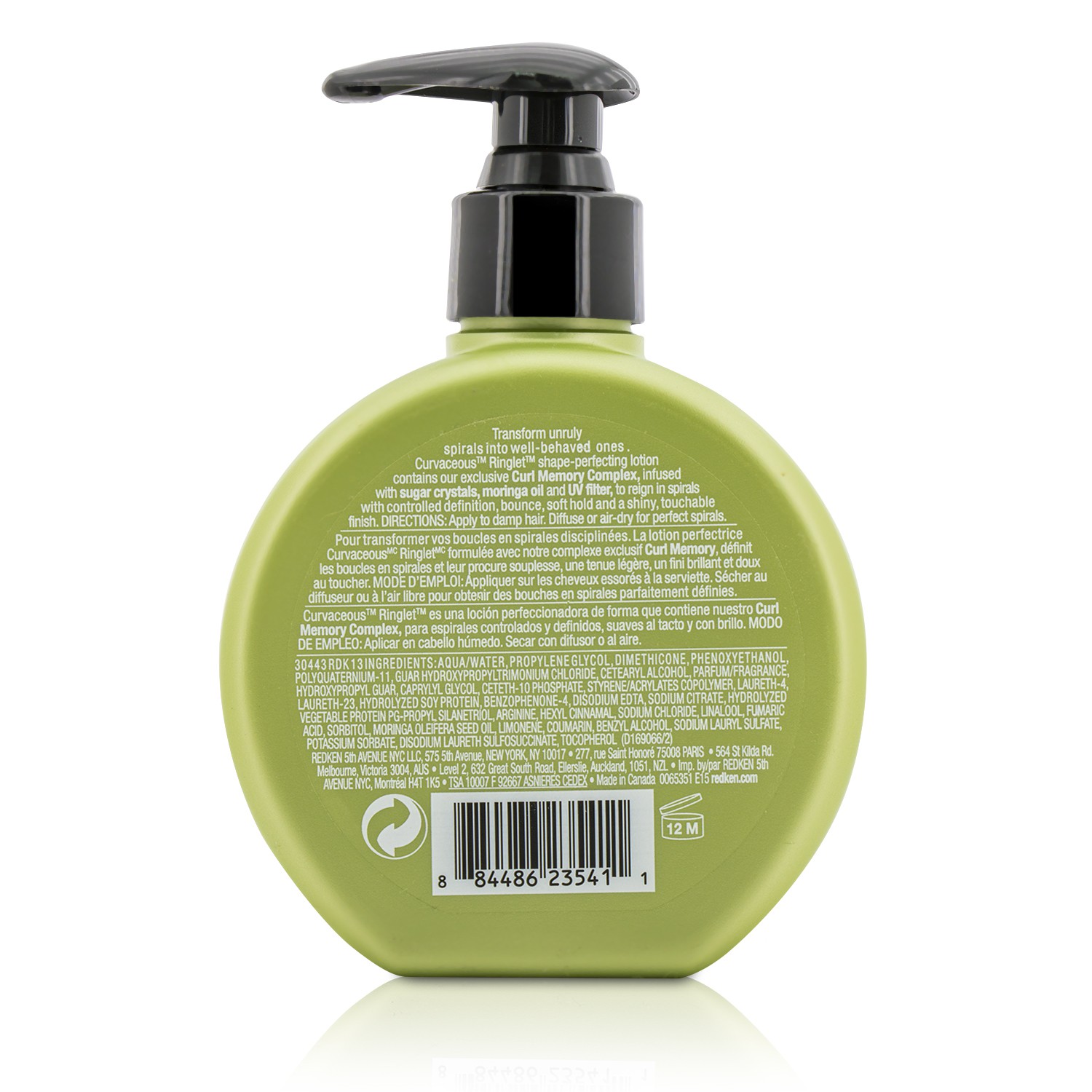 Redken Curvaceous Ringlet Shape-Perfecting Lotion (For Spirals) 180ml ...