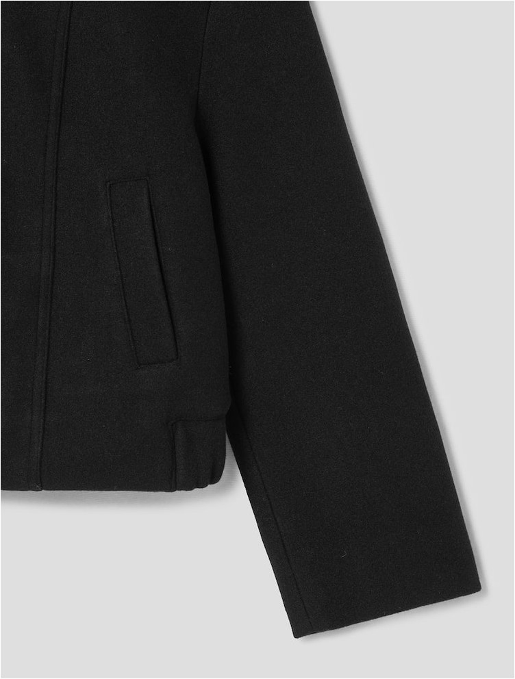 8seconds Stand Collar Short Outer Black | Jackets for Women | KOODING