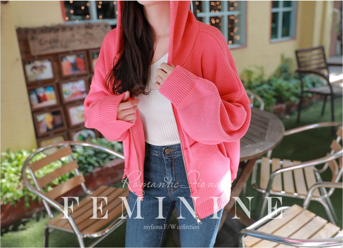 fiona Fresh Fall Knit Jumper | Hooded for Women | KOODING