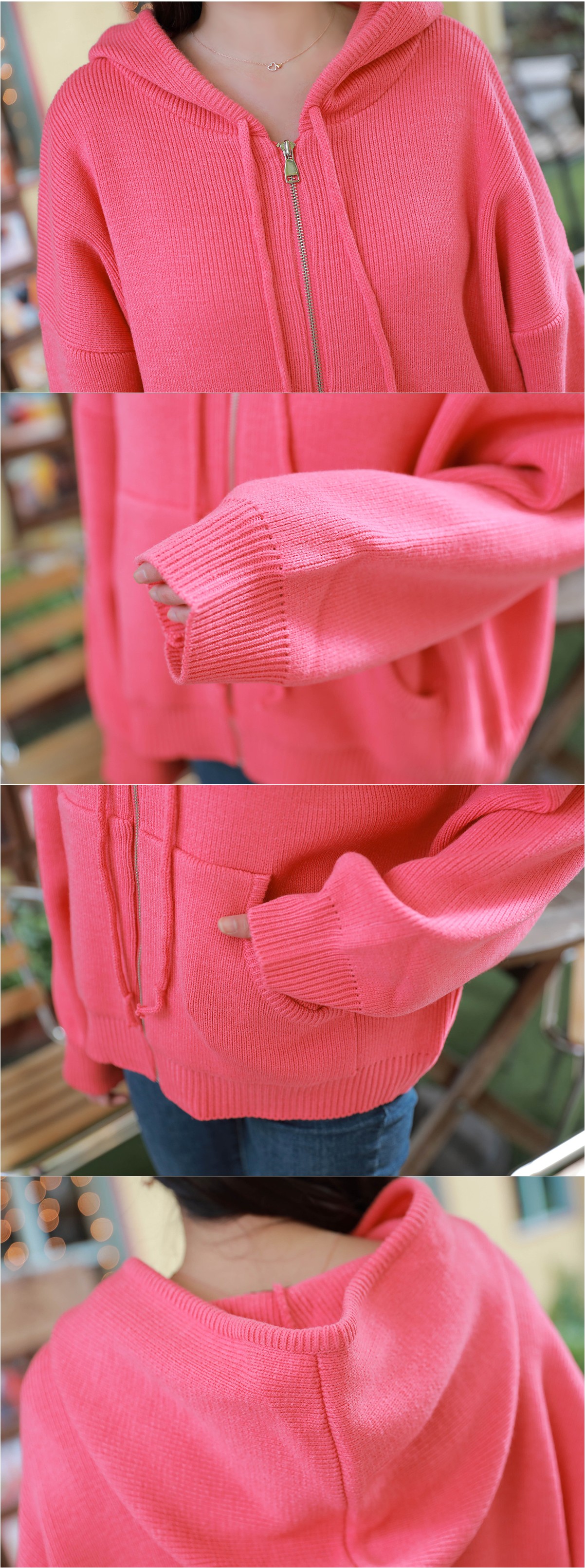 fiona Fresh Fall Knit Jumper | Hooded for Women | KOODING