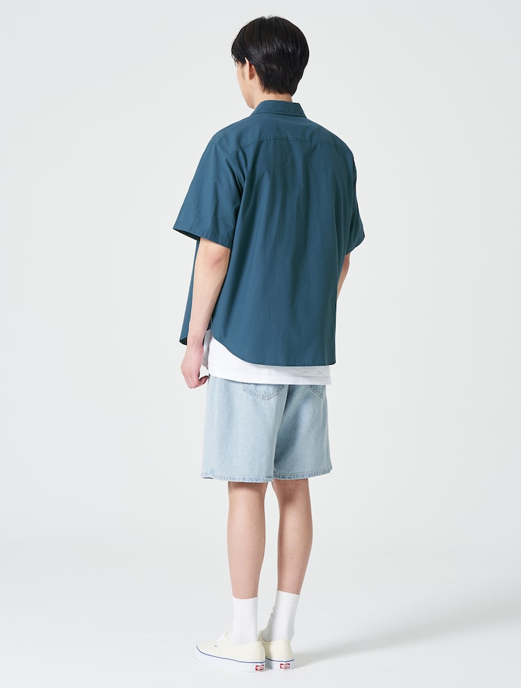 8seconds Print Point Oxford Short Sleeve Shirt Green | Casual Shirts ...