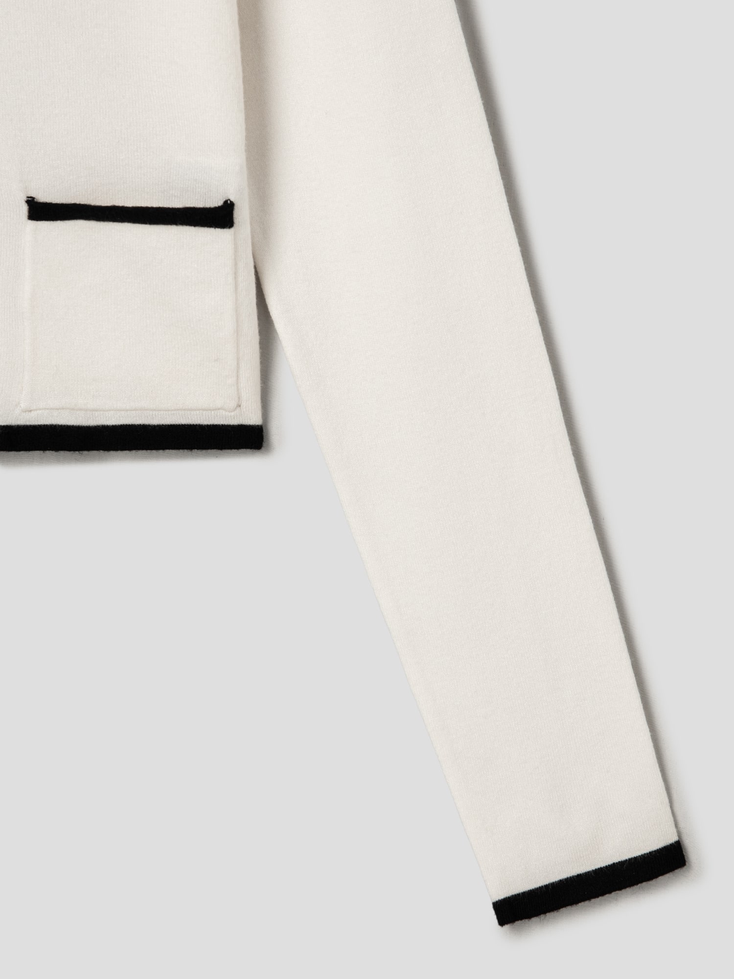 8seconds Coloration Round Neck Cardigan Ivory | Cardigans for Women | KOODING