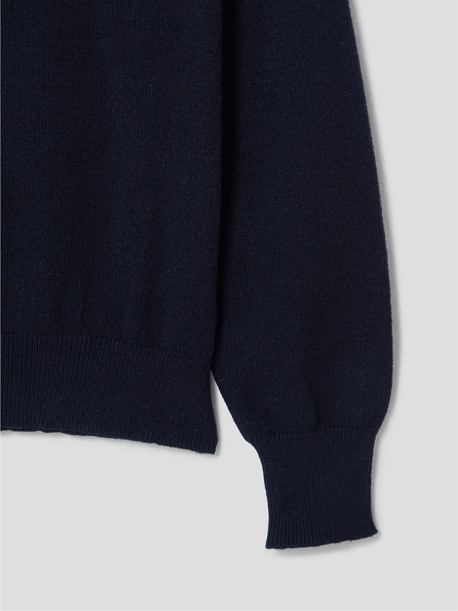 8seconds Plain Collar Neck Half Zipup Pullover Navy | Collared for ...