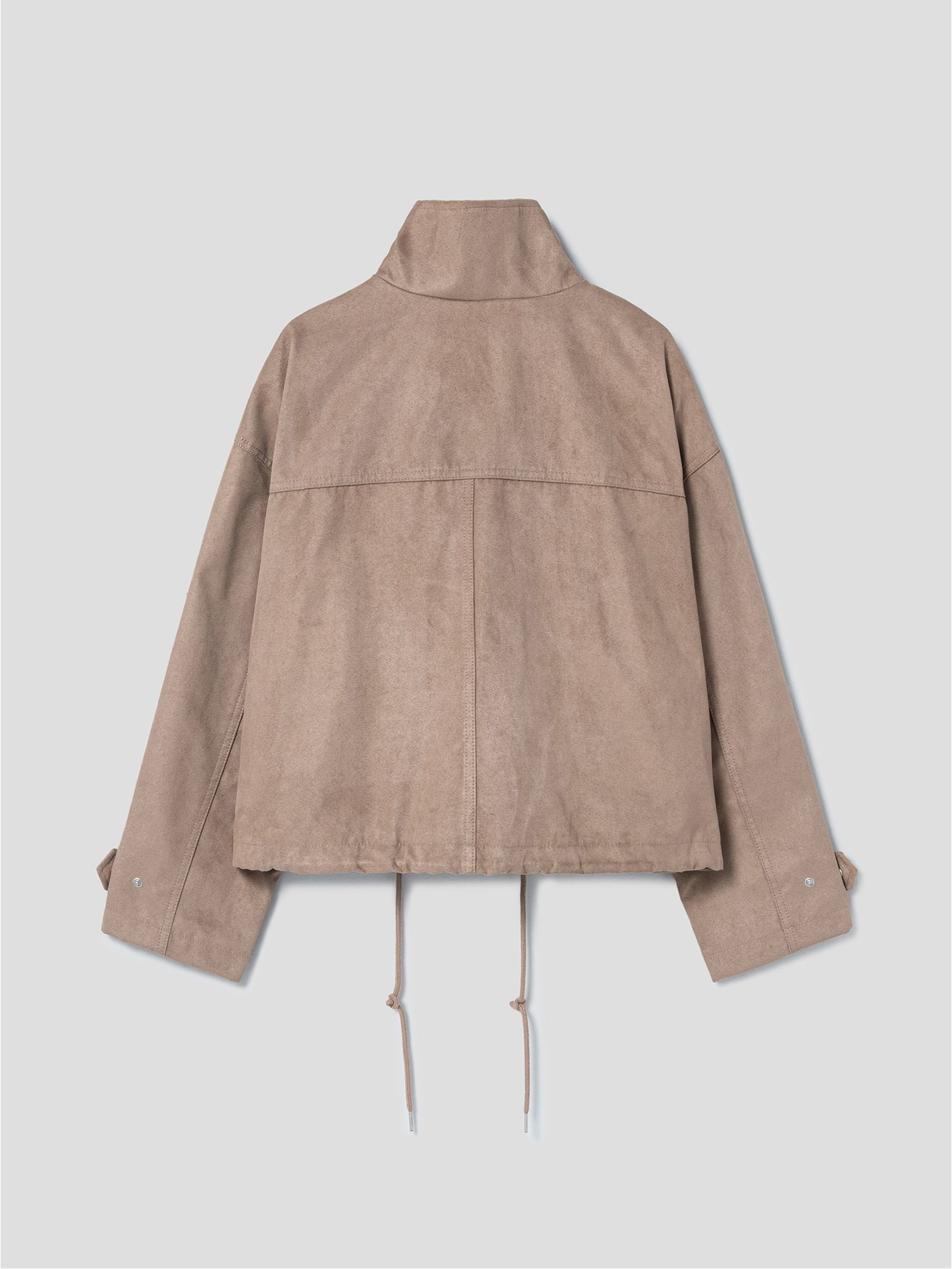 8seconds Suede Military Jumper Sand | Jackets for Women | KOODING