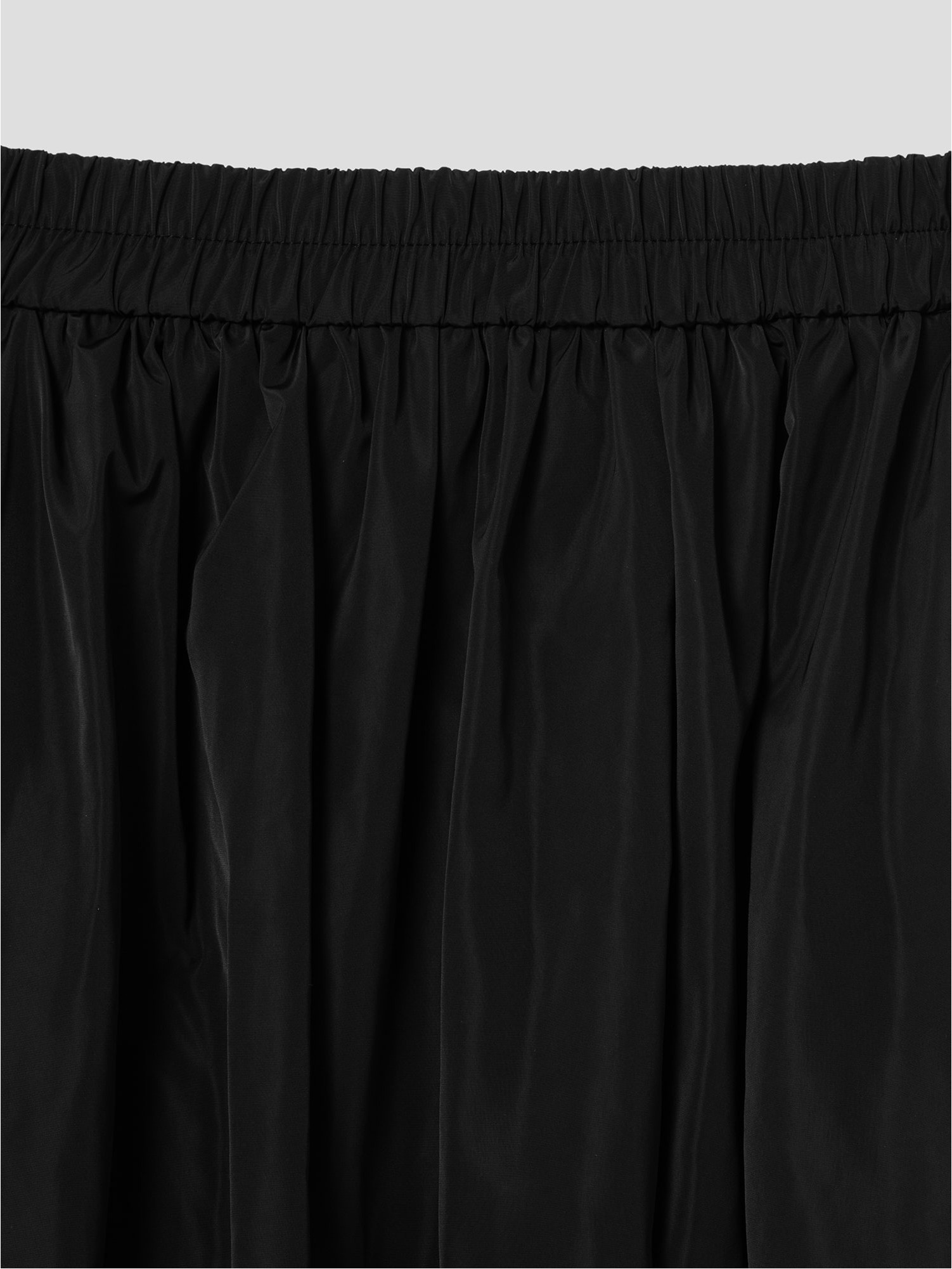 8seconds Poly Full Skirt Black | Maxi for Women | KOODING