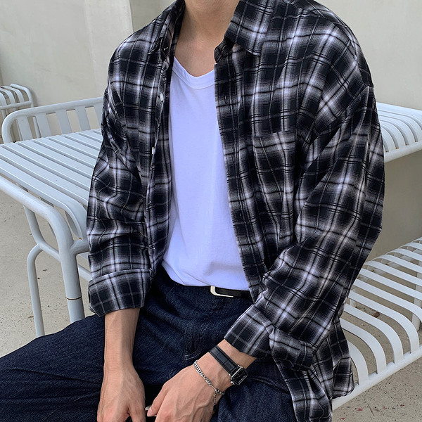 FLYDAY Den Linen Plaid Shirt | KOODING FLYDAY Den Linen Plaid Shirt | KOODING