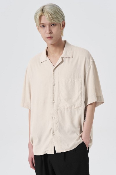 8seconds Open Collar Long Sleeve Shirt Gray | Casual Shirts 8seconds Open Collar Long Sleeve Shirt Gray | Casual Shirts